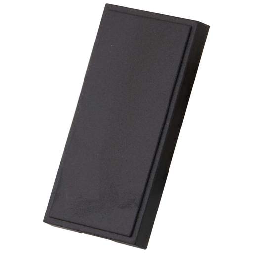 M2 Grid Half Euro Module Blank Black (3280-030) | CEF