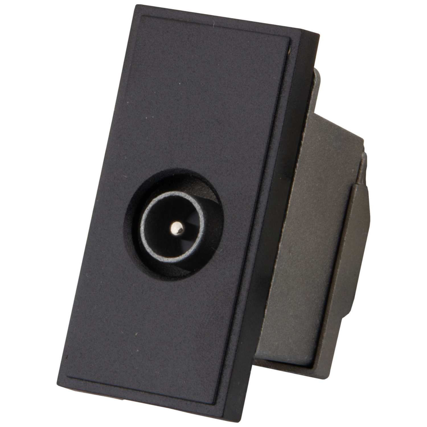 M2 Grid TV Coax Non Isolated Euro Module Black (3280-300) | CEF