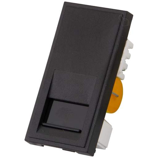 M2 Grid Telephone Master Euro Module Black (3280-304) | CEF