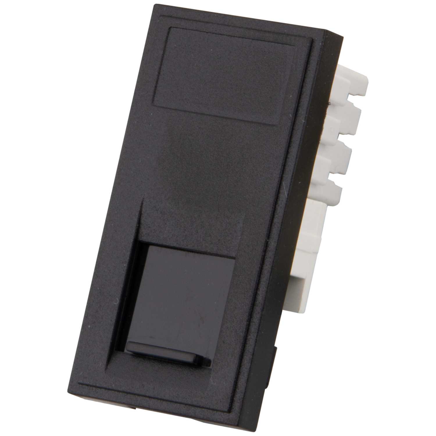 M2 Grid RJ11 Euro Module Black (3280-310) | CEF