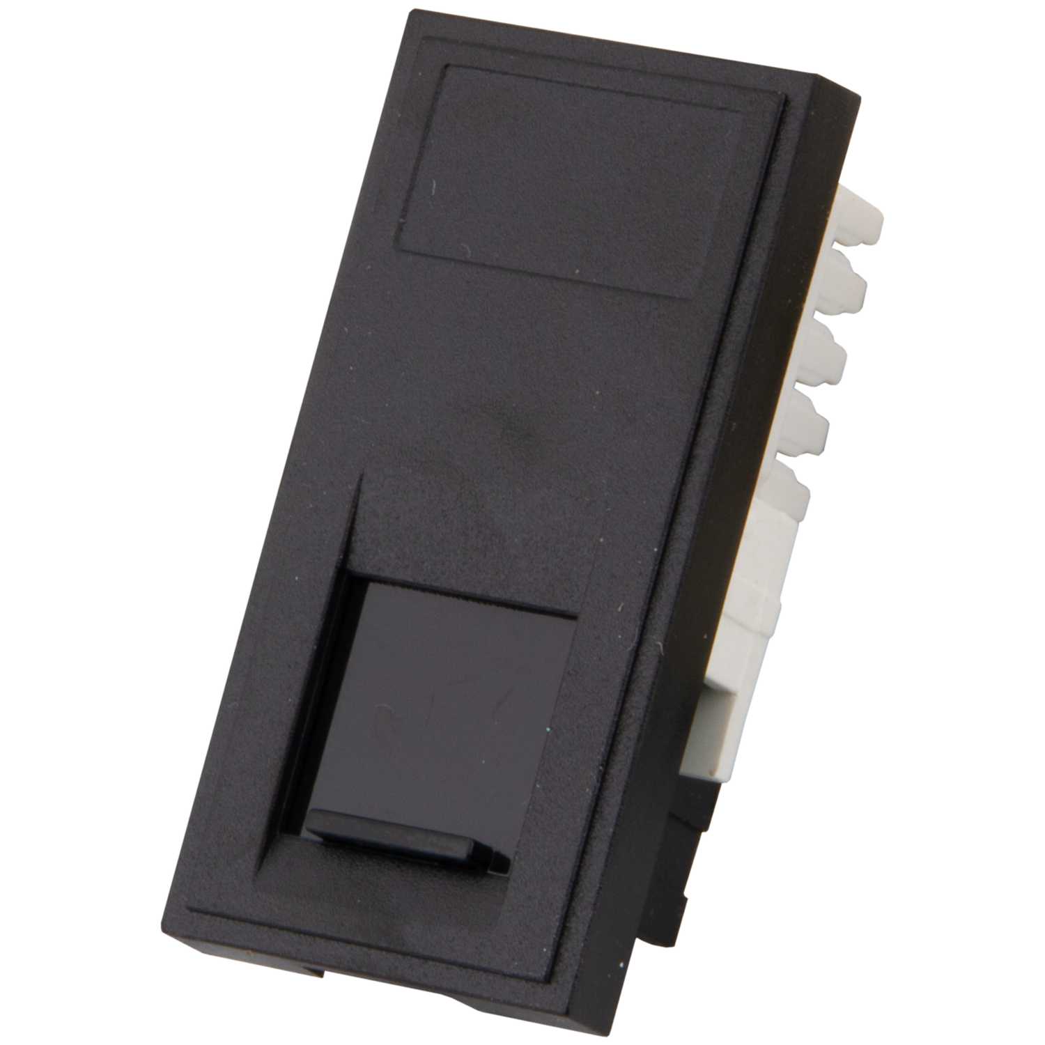 M2 Grid RJ45 CAT6A Euro Module Black (3280-311) | CEF