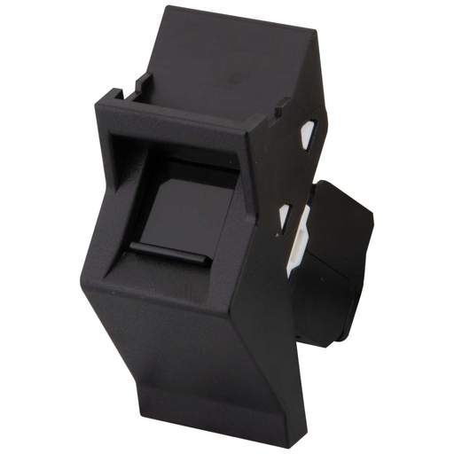 M2 Grid CAT5E Angled Euro Module Black (3280-339) | CEF