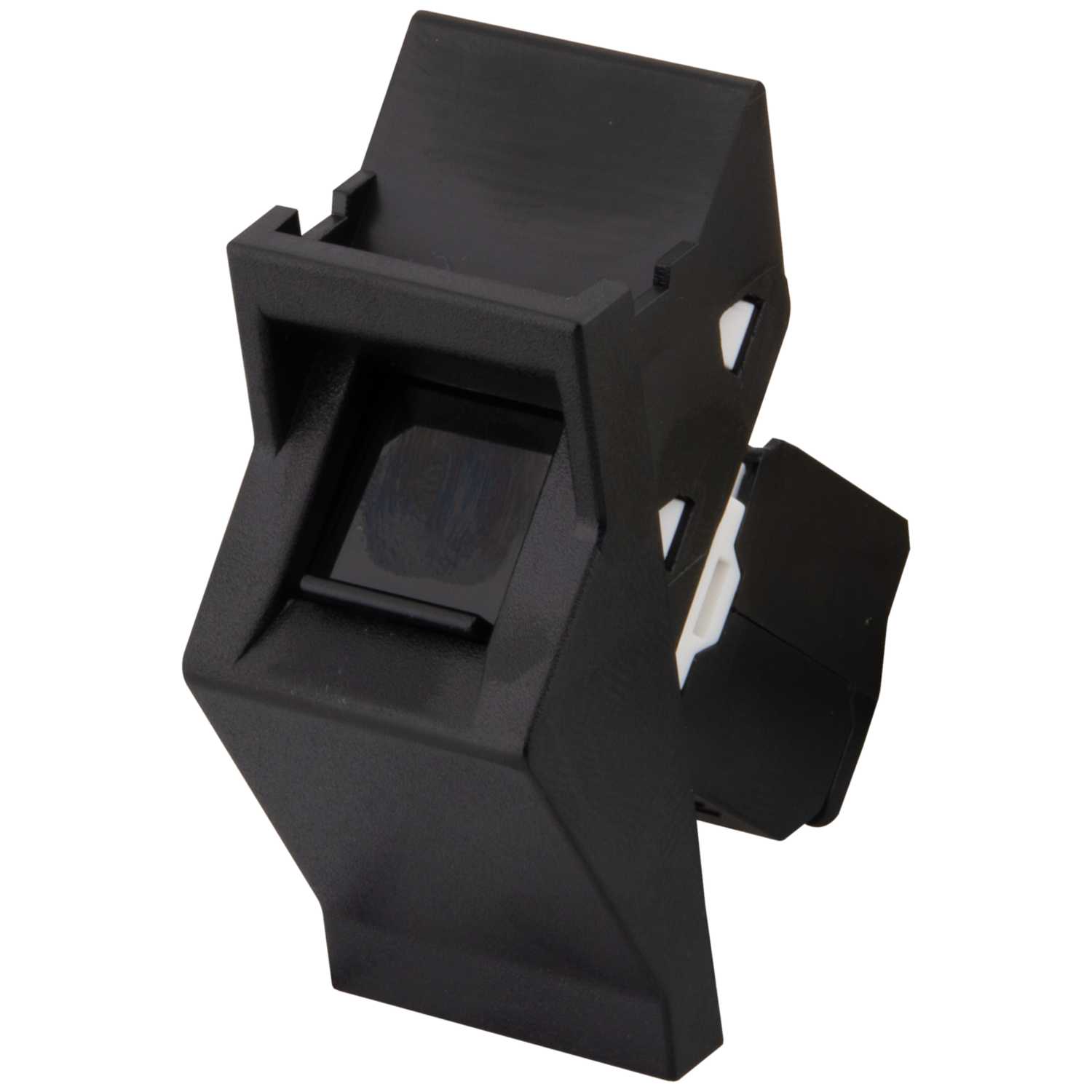 M2 Grid CAT6 Angled Euro Module Black (3280-340) | CEF