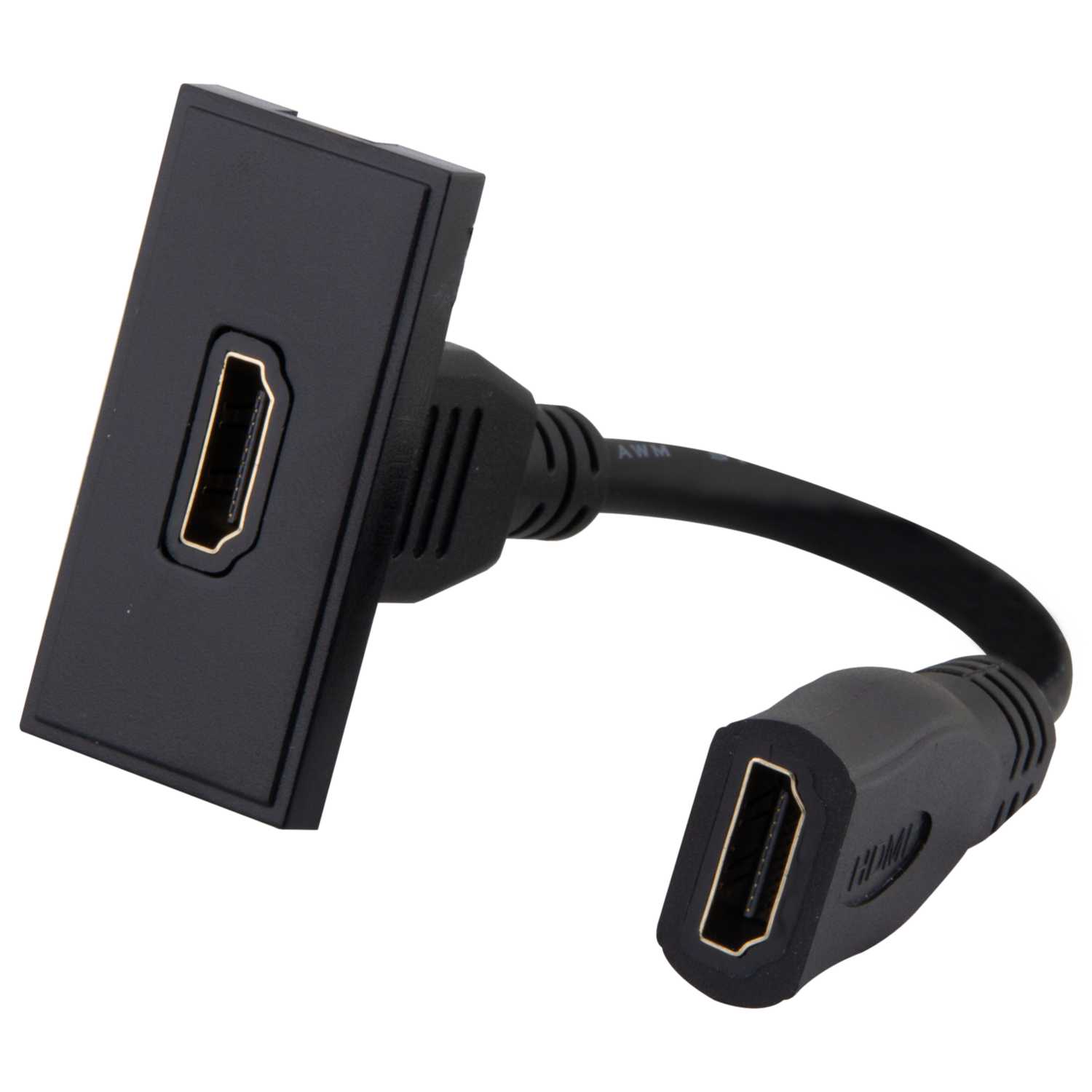 M2 Grid HDMI Euro Module Black (3280-345) | CEF