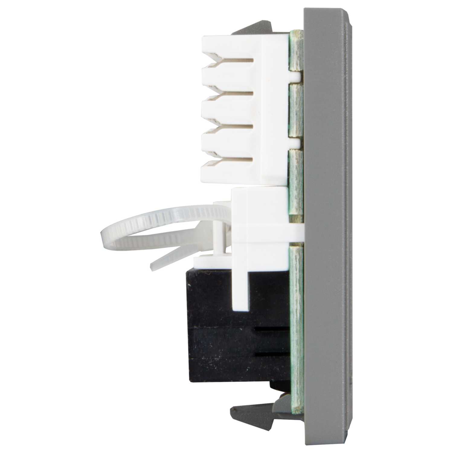 M2 Grid RJ45 CAT5E Euro Module Grey (3290-306) | CEF