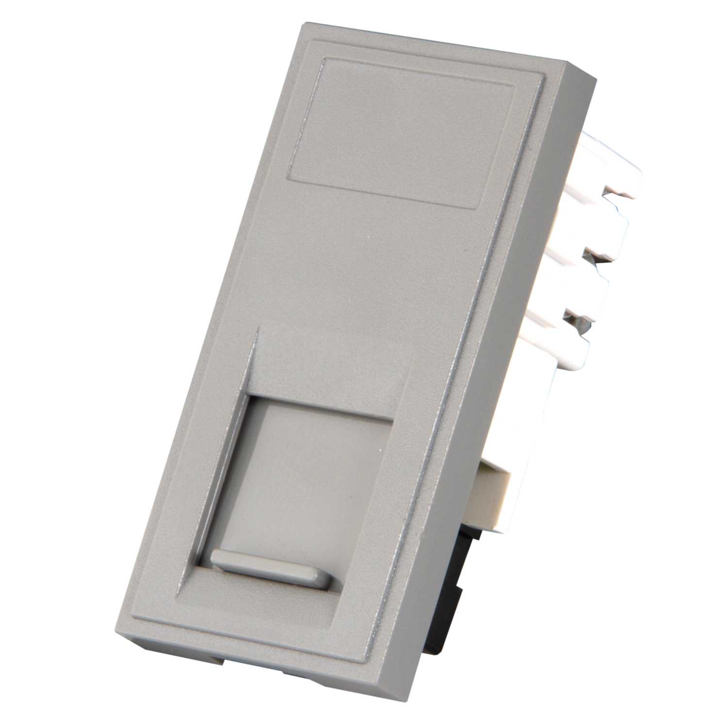 M2 Grid RJ45 CAT5E Euro Module Grey (3290-306) | CEF