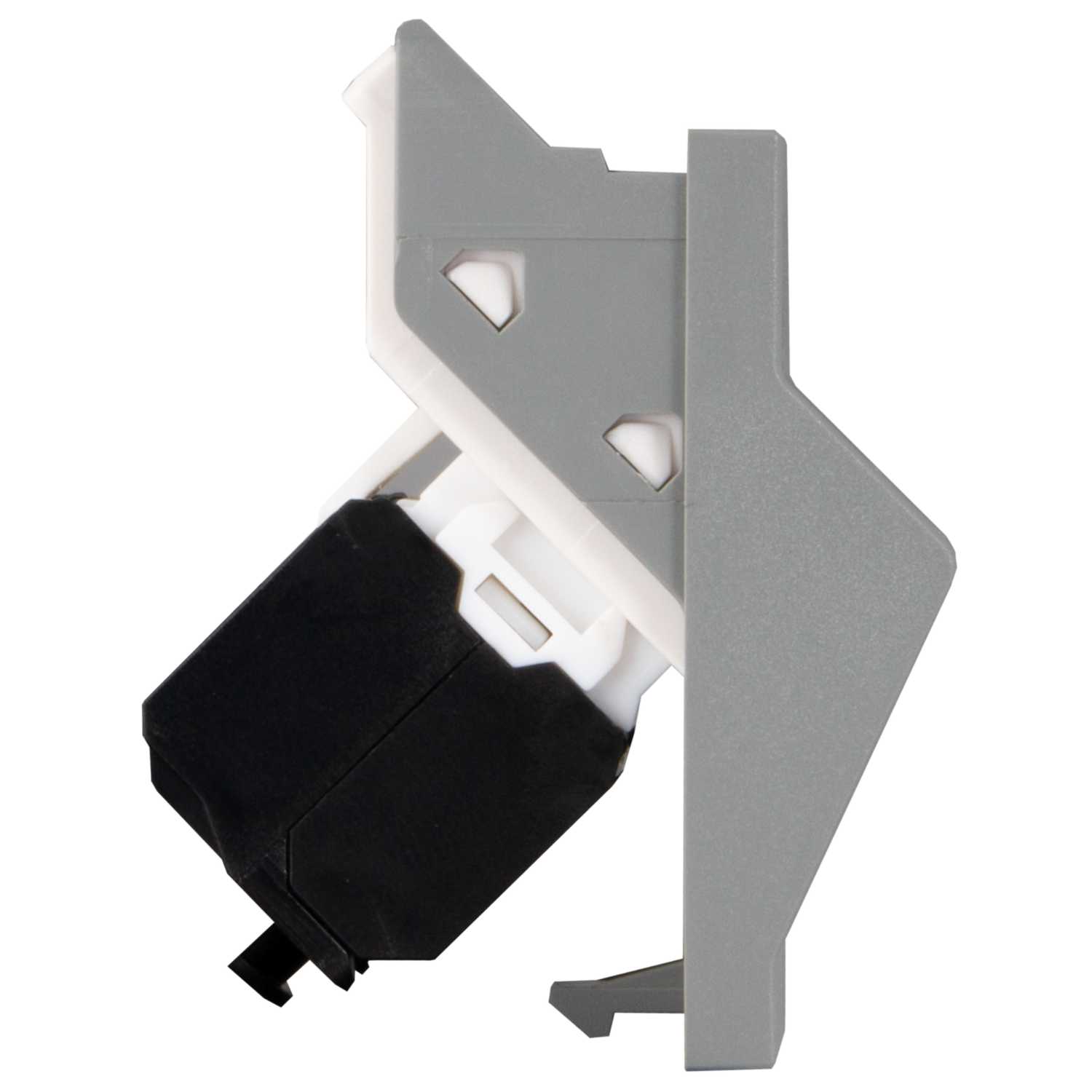 M2 Grid CAT6 Angled Euro Module Grey (3290-340) | CEF