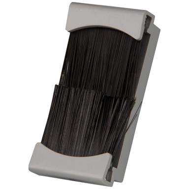 M2 Grid 25mm x 50mm Euro Brush Module Grey (3290-341) | CEF
