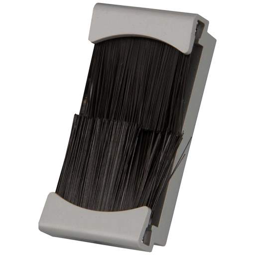 M2 Grid 25mm x 50mm Euro Brush Module Grey (3290-341) | CEF