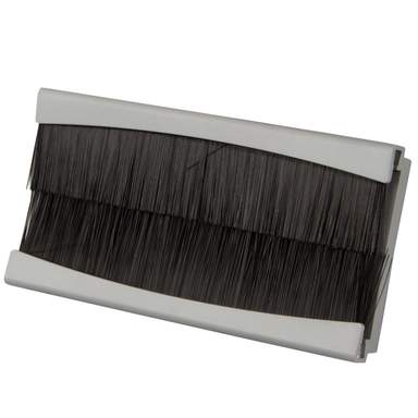 M2 Grid 100mm x 50mm Euro Brush Module Grey (3290-343) | CEF