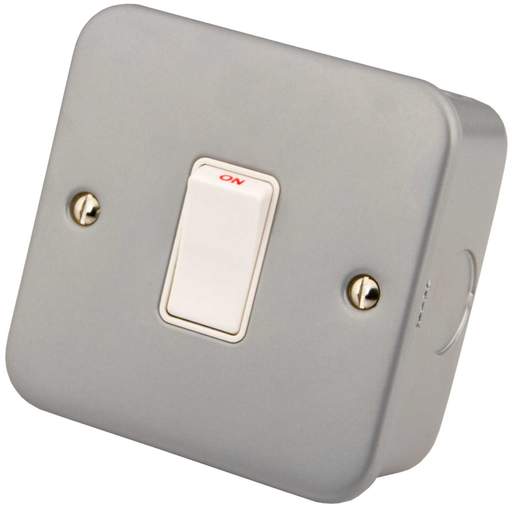 M2 Metal 20A Double Pole Switch Metal Clad (4021-050) | CEF