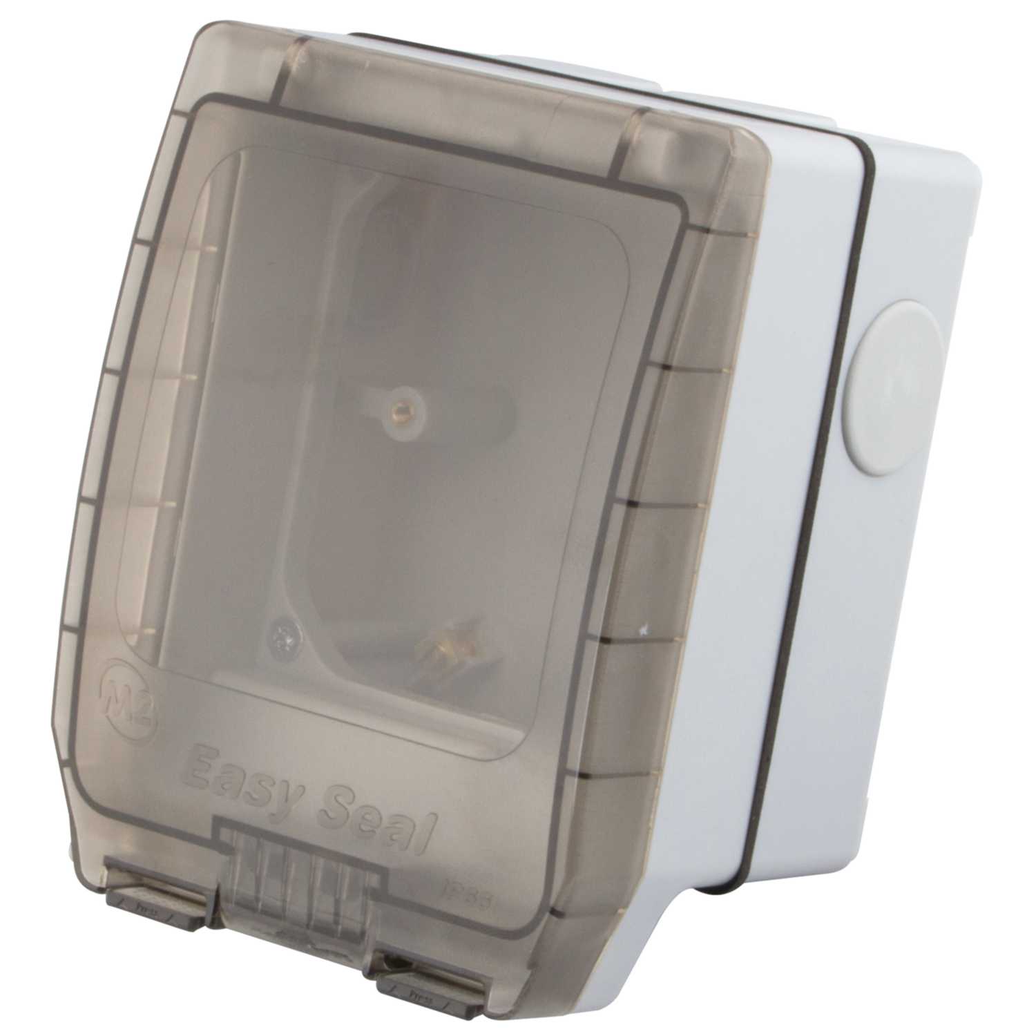 M2 Weatherproof 1 Gang Enclosure with Clear Lid IP66 (5090-160) | CEF