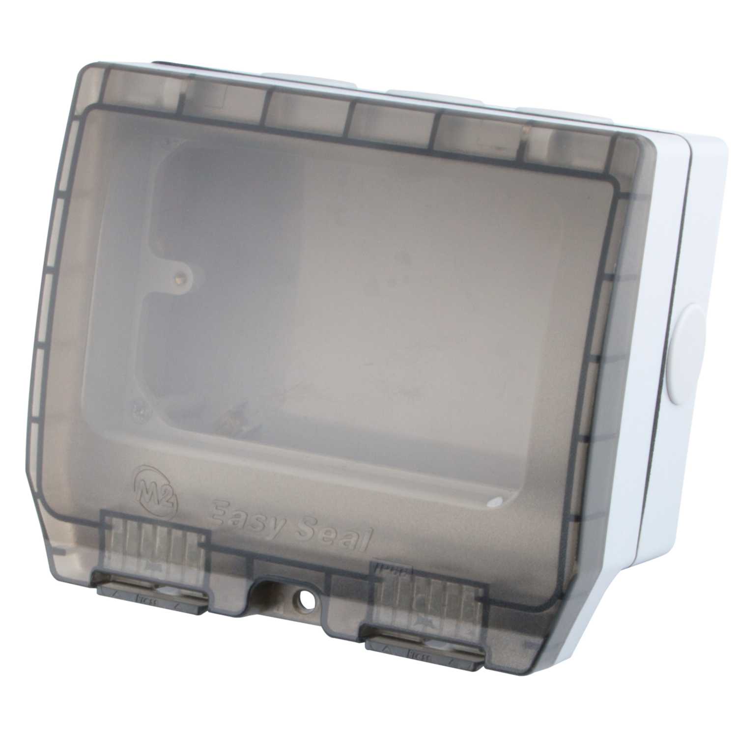 M2 Weatherproof 2 Gang Enclosure with Clear Lid IP66 (5090-161) | CEF