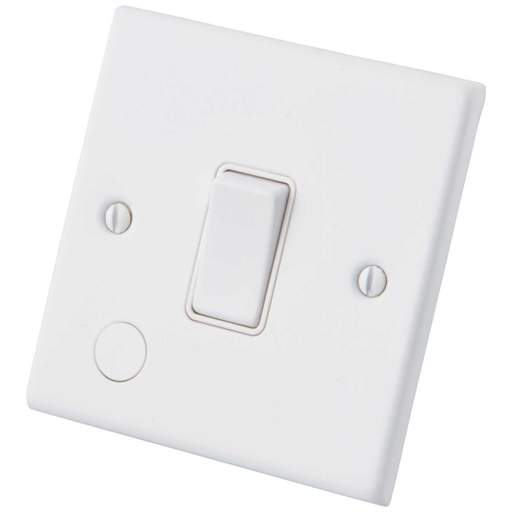 M2 Decorative 20A DP Switch with Flex Outlet White Insert Painted Matt ...