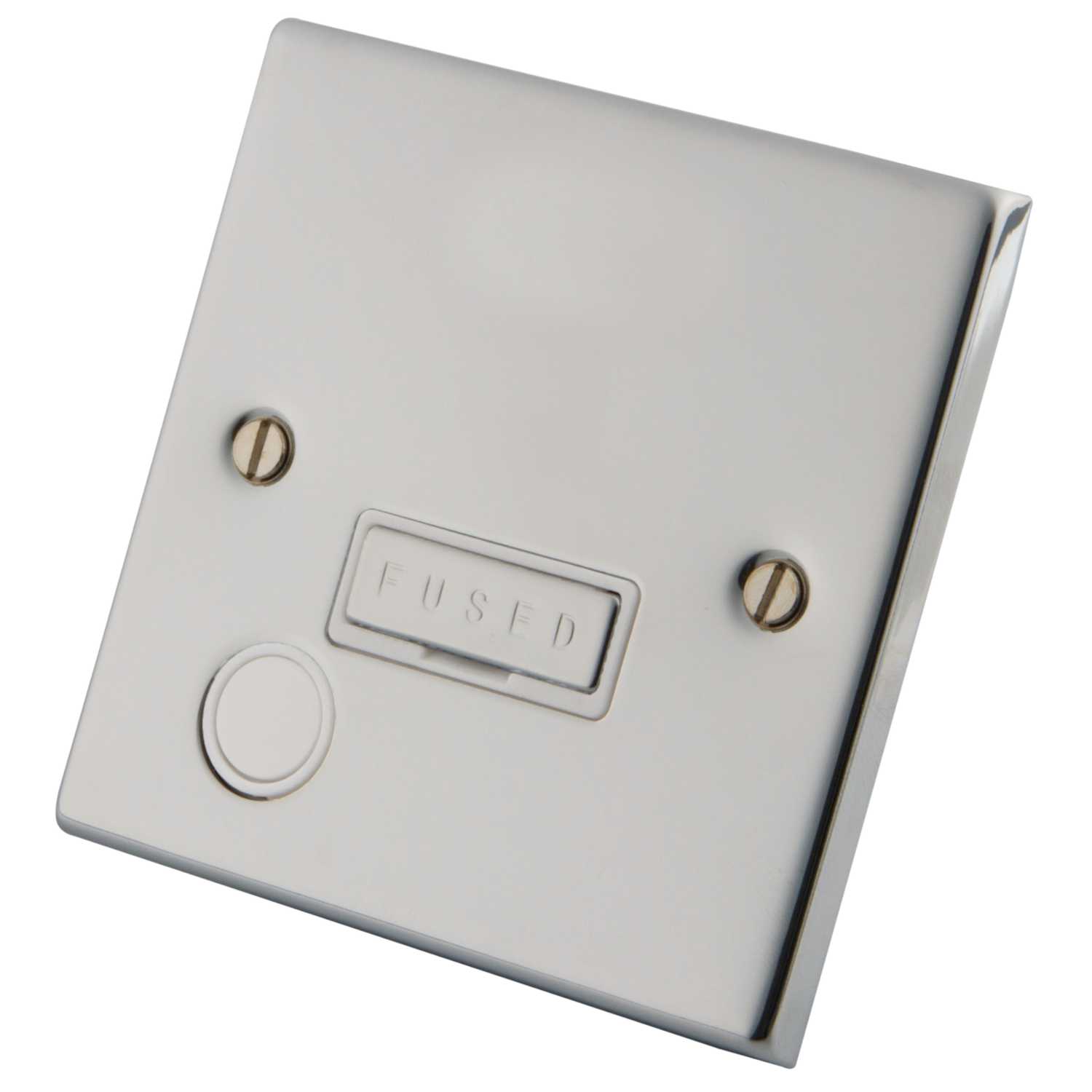 M2 Decorative 13A Unswitched Fused Spur With Flex Outlet White Insert ...