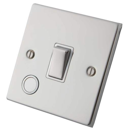 M2 Decorative 20A DP Switch with Flex Outlet White Insert Polished ...