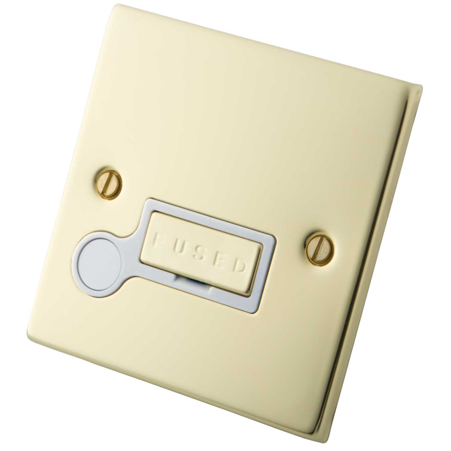 M2 Decorative 13A Unswitched Fused Spur With Flex Outlet White Insert ...