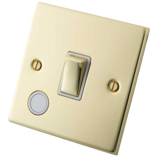 M2 Decorative 20A DP Switch with Flex Outlet White Insert Polished ...