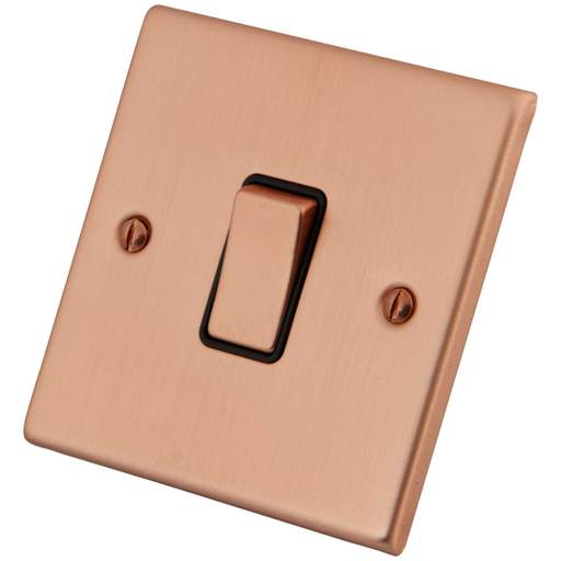 M2 Decorative 20A DP Switch Black Insert Copper (6102-050) | CEF