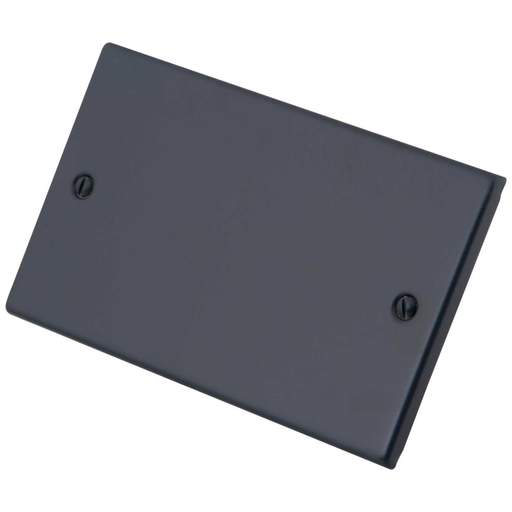 M2 Decorative 2 Gang Blank Plate Granite Blue (6103-031) | CEF