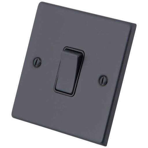 M2 Decorative 20A DP Switch Black Insert Granite Blue (6103-050) | CEF