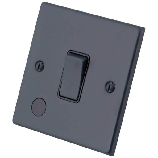 M2 Decorative 20A DP Switch with Flex Outlet Black Insert Granite Blue ...
