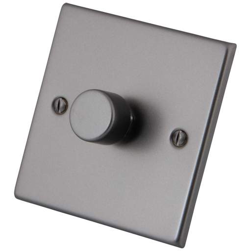 M2 Decorative 400W 1 Gang Leading Edge LED Dimmer Gunmetal (6104-021) | CEF