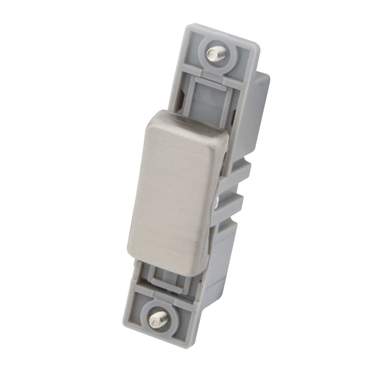 M2 Decorative 10A 1 Way Light Switch Module Brushed Stainless Steel ...