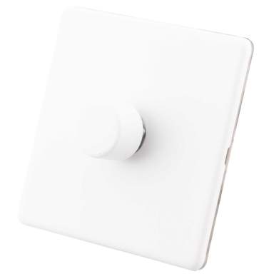 M2 Decorative Screwless 400W 1 Gang Leading Edge LED Dimmer Painted ...