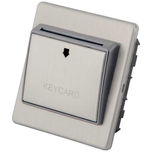 M2 Decorative Screwless 32A Key Card Switch Grey Insert Brushed ...