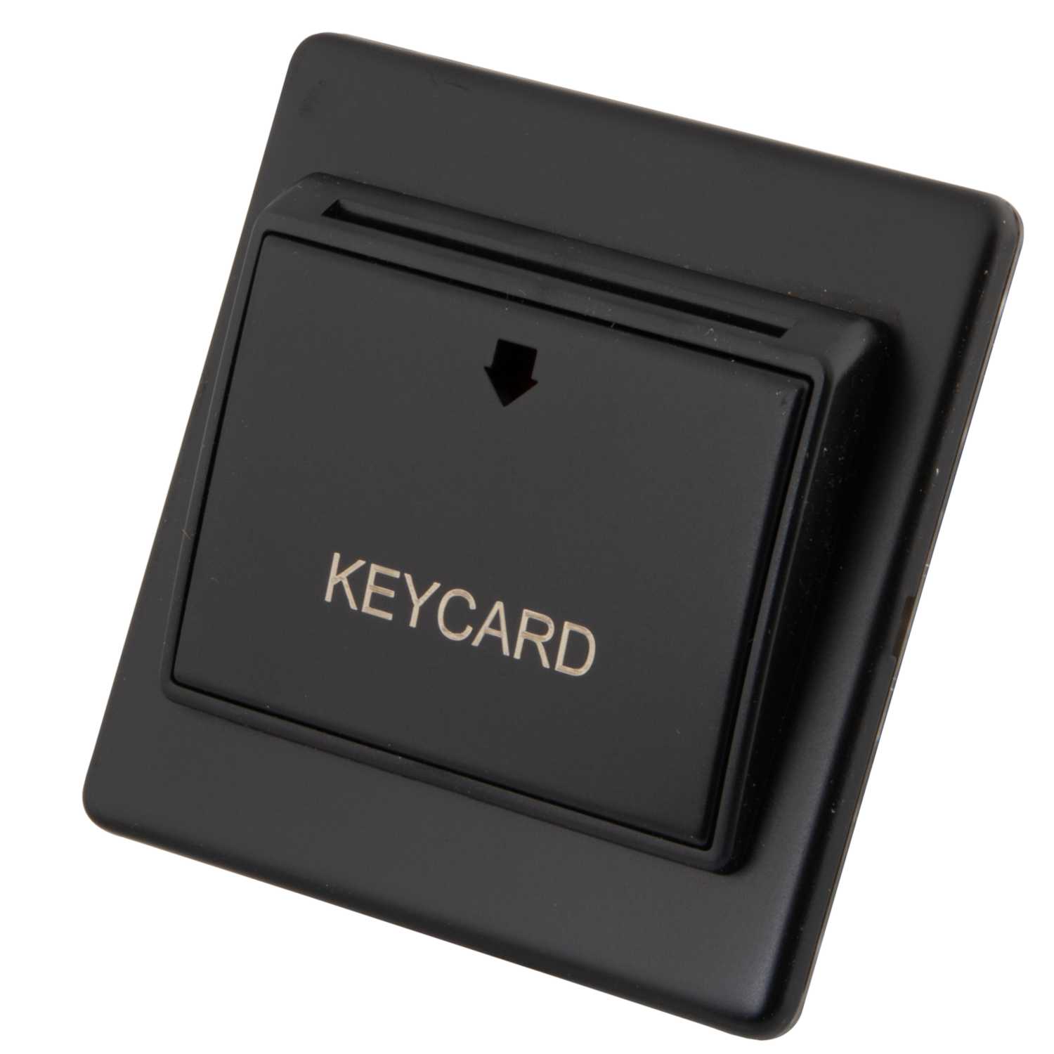 M2 Decorative Screwless 32A Key Card Switch Black Insert Painted Matt ...