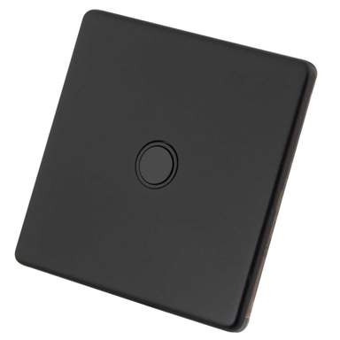 M2 Decorative Screwless 20A Flex Outlet Black Insert Painted Matt Black ...