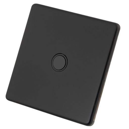 M2 Decorative Screwless 20A Flex Outlet Black Insert Painted Matt Black ...