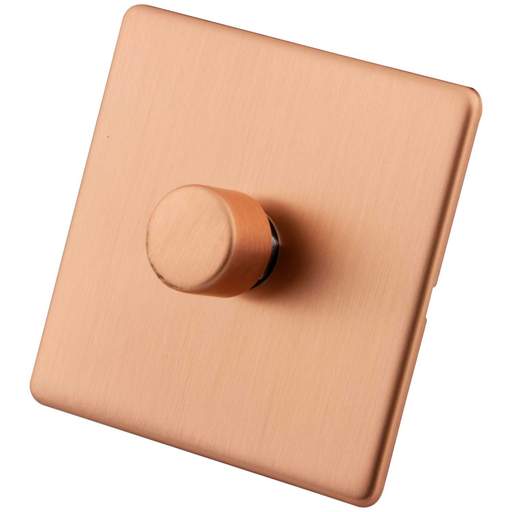 M2 Decorative Screwless 400W 1 Gang Leading Edge LED Dimmer Copper ...