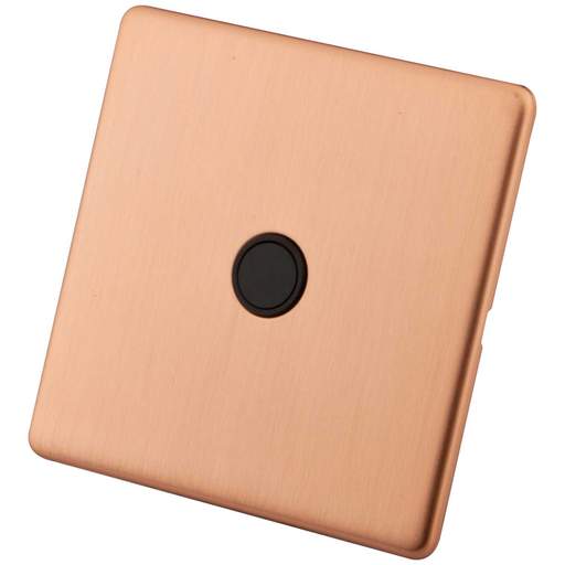 M2 Decorative Screwless 20A Flex Outlet Black Insert Copper (6602-055 ...