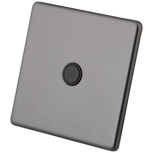 M2 Decorative Screwless 20A Flex Outlet Black Insert Gunmetal (6604-055 ...