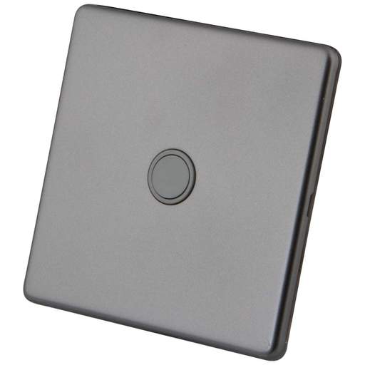 M2 Decorative Screwless 20A Flex Outlet Grey Insert Gunmetal (6605-055 ...