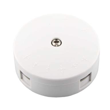 M2 Ceiling 20A 4 Terminal Small Junction Box White (7010-714) | CEF
