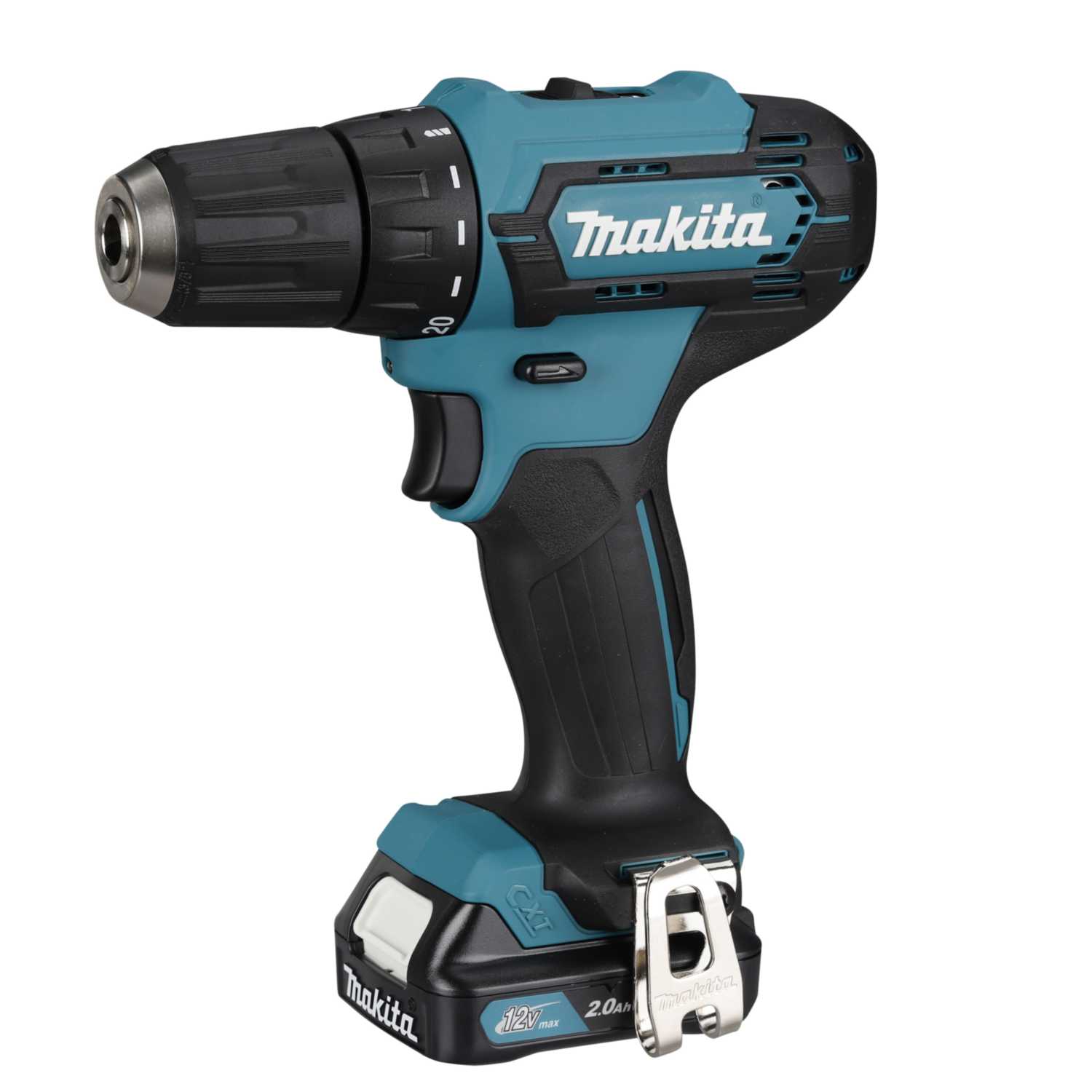 Makita CLX224AJ 12V CXT Drill Driver and Impact Driver Kit with 2 x 2 ...