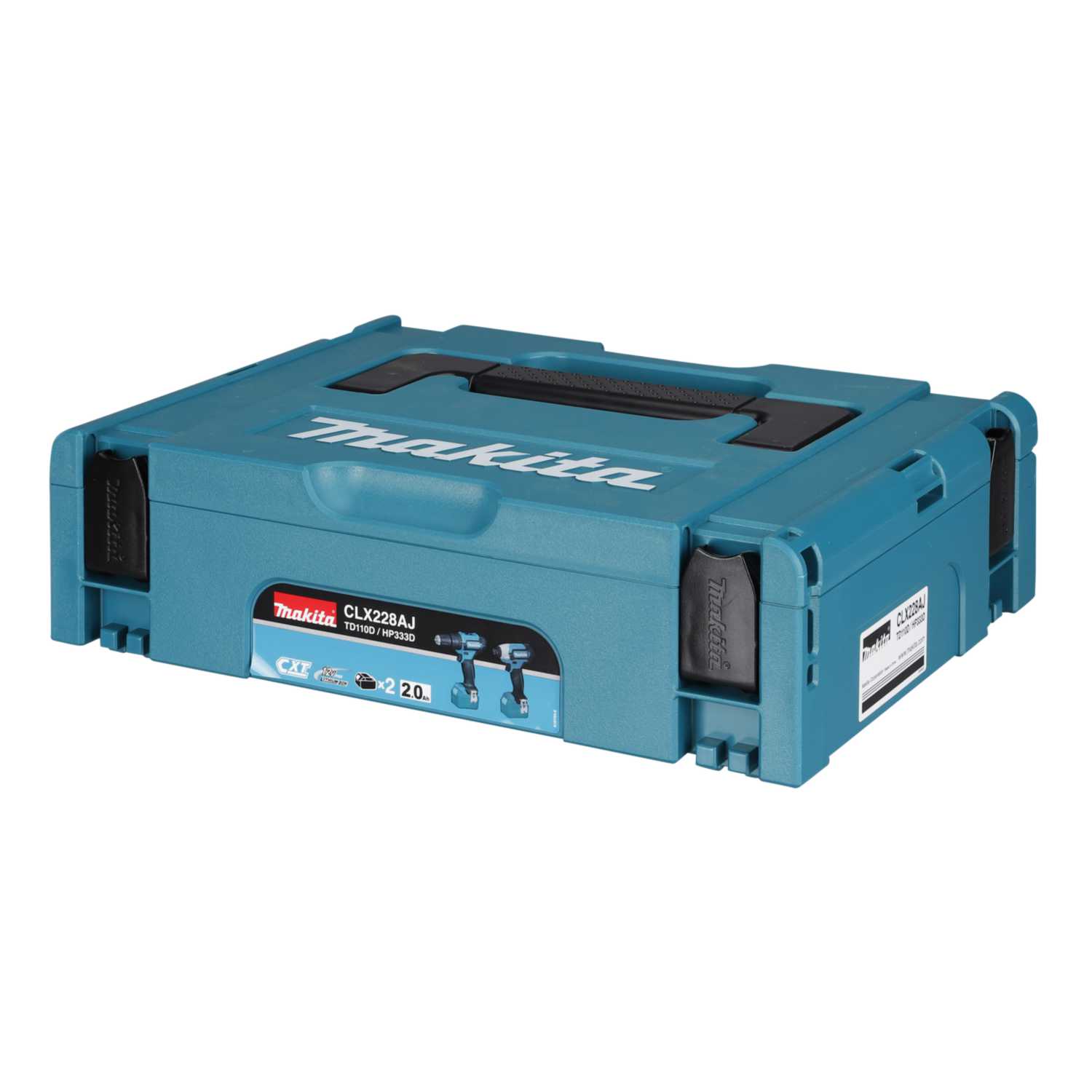 Makita CLX228AJ 12V CXT Combi Drill and Impact Driver Kit with 2 x 2 ...