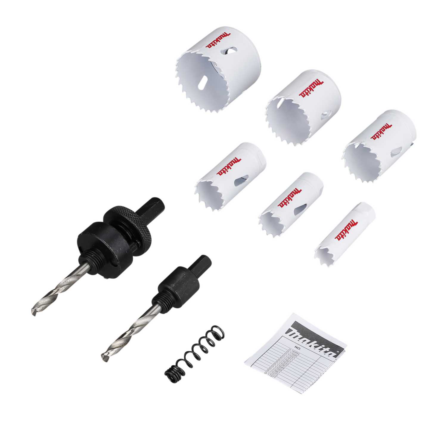 Makita 6 Piece Electricians Holesaw Kit (D-47123) | CEF