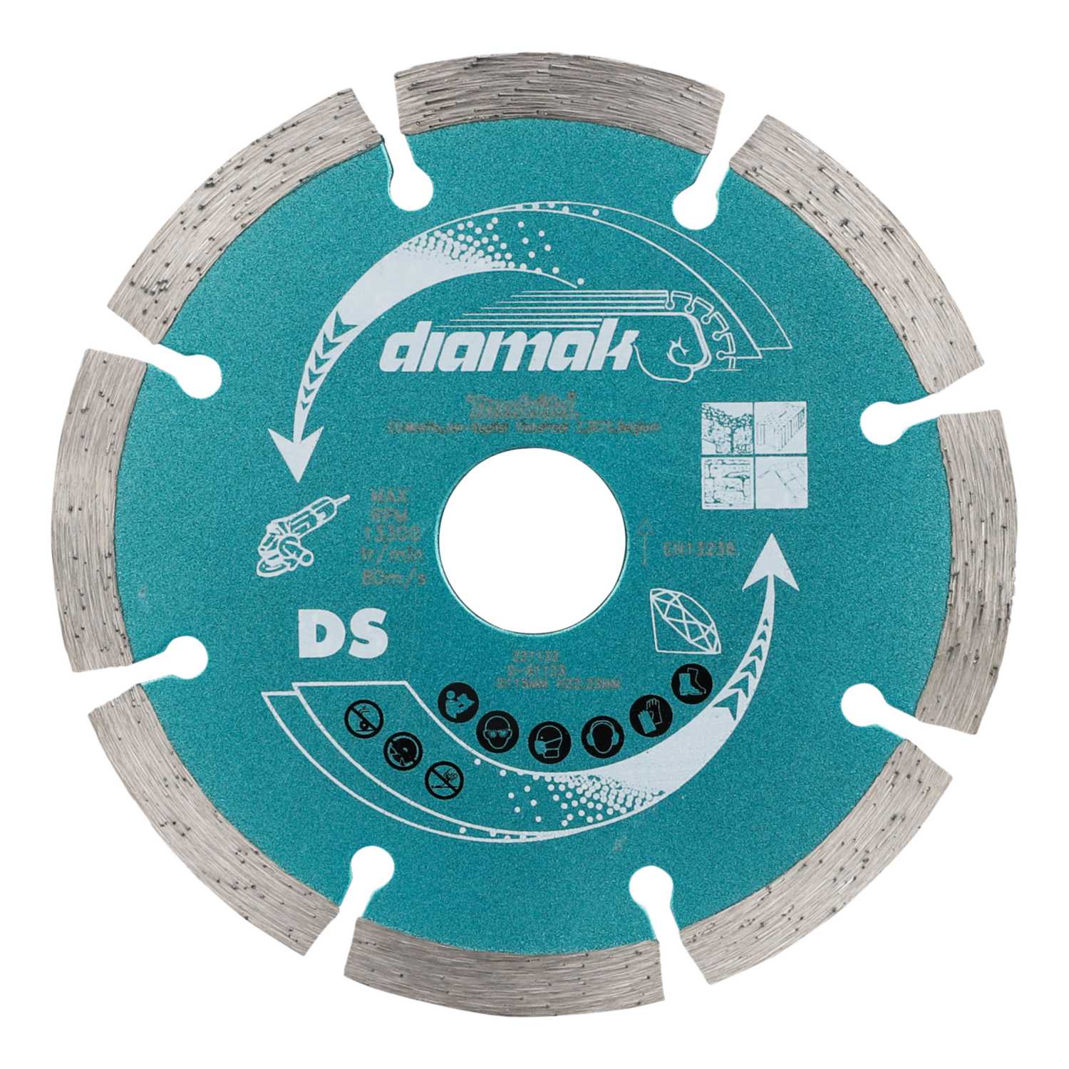 Makita 115mm Diamond Segmented Circular Saw Blade (D-61123) | CEF