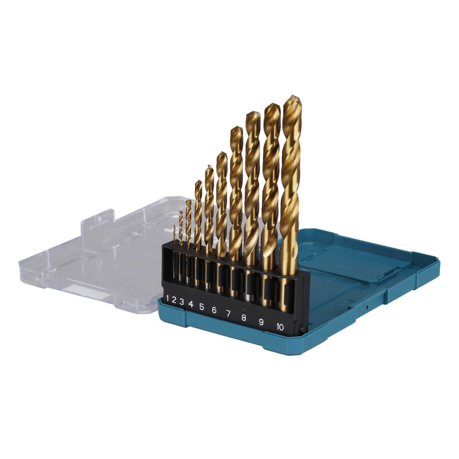 Makita D-72849 10 Piece HSS TIN Drill Set (D-72849) | CEF