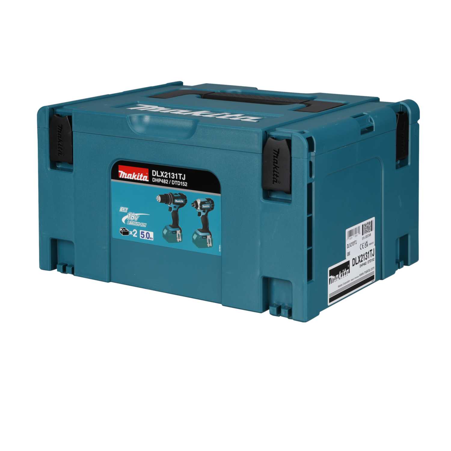 Makita DLX2131TJ 18V Combi and Impact Driver Kit LXT with 2 x 5.0Ah ...