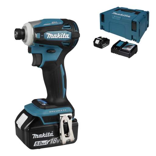 Makita DTD172RTJ 18V LXT Impact Driver with 2 x 5.0Ah Batteries (DTD172RTJ) | CEF