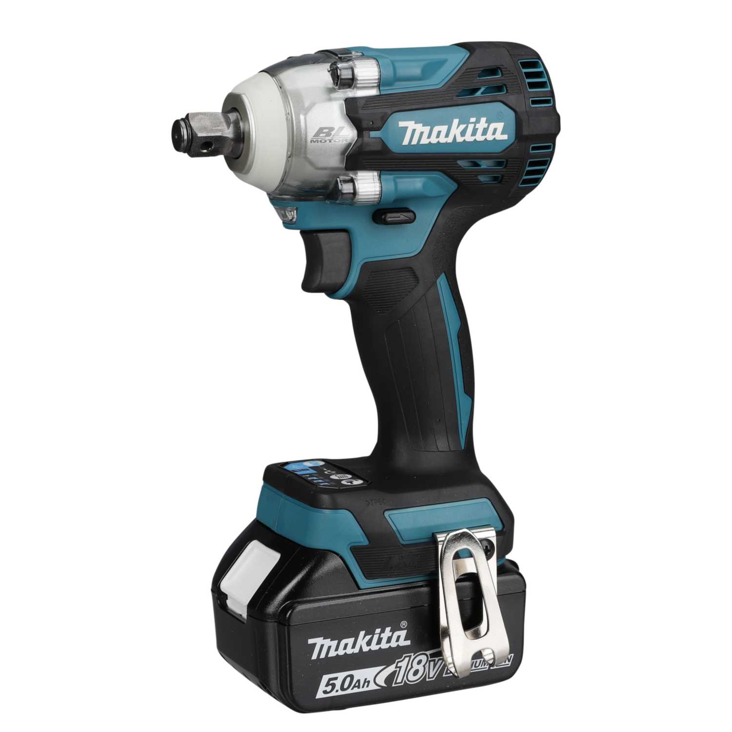 Makita DTW300RTJ 18V LXT Impact Wrench with 2 x 5.0Ah Batteries ...