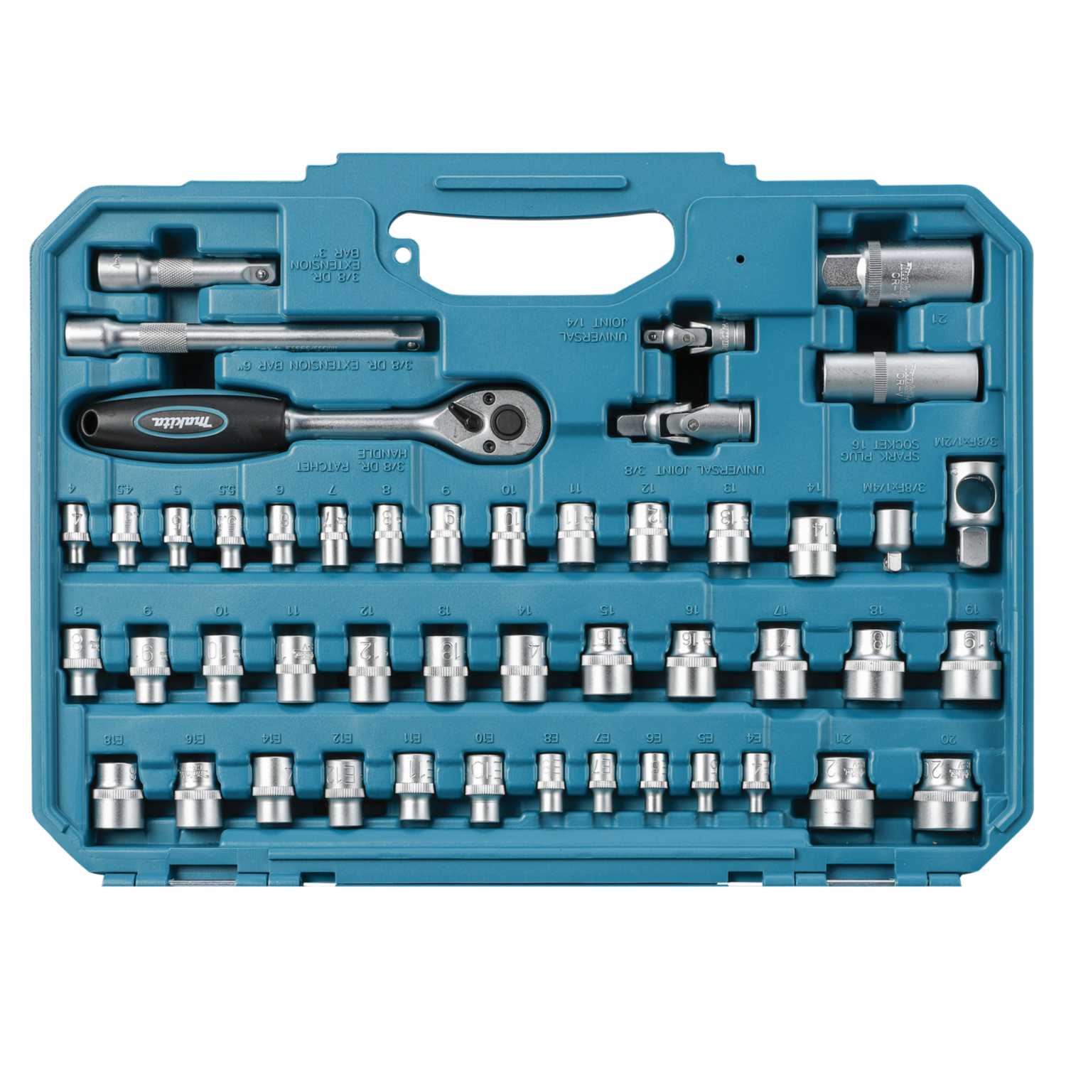 Makita 120 Piece Hand Tool and Screw Bit Maintenance Set (E-06616) | CEF