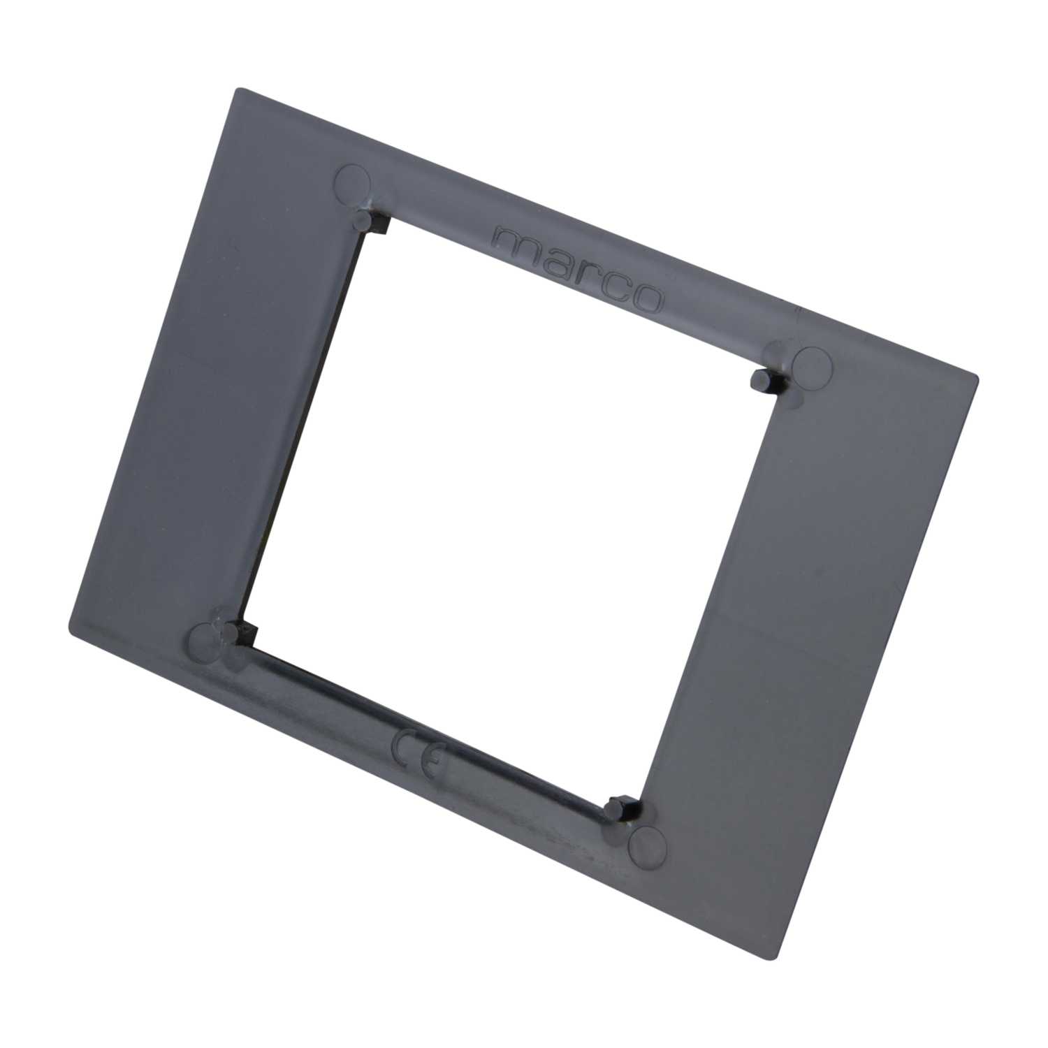 Marco 1 Gang DDA Plate Charcoal (Sold in 1's) (MTDDA1-CH) | CEF