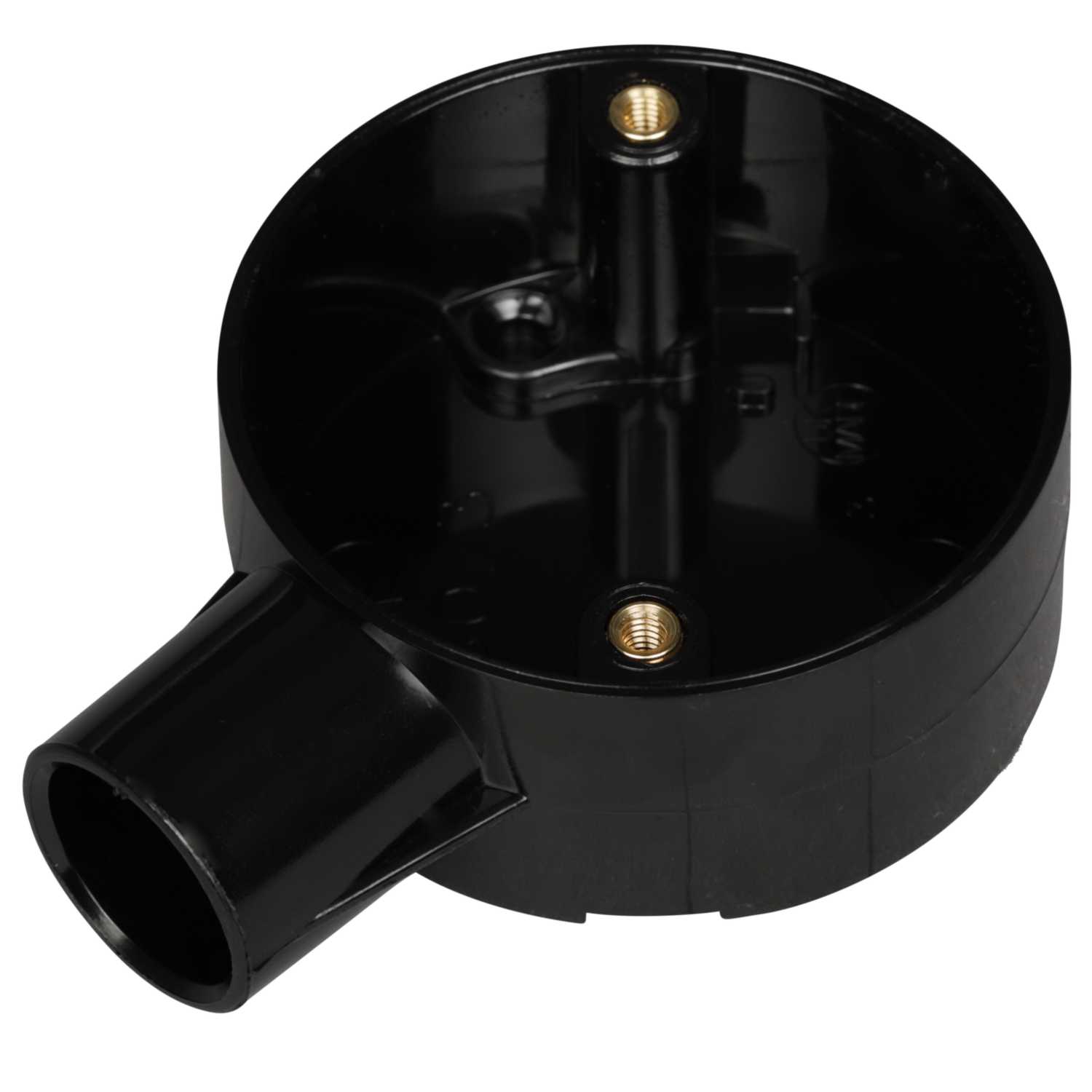 Marshall Tufflex 20mm PVC Conduit Terminal Box Black (Sold in 1's ...