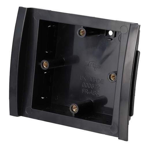 Marshall Tufflex 1 Gang 30mm Outlet Box Black for Odyssey Trunking ...